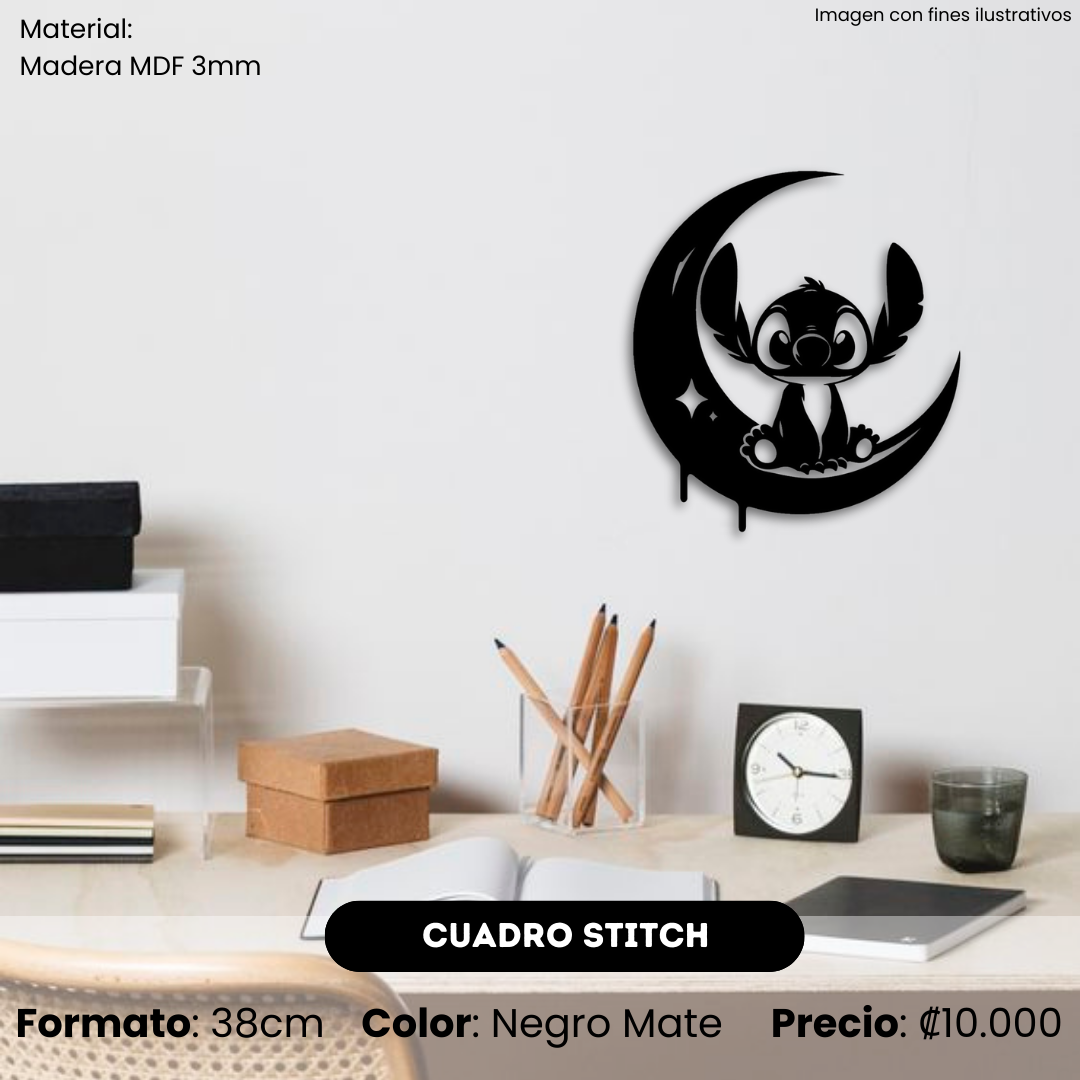 Cuadro Luna Stitch – ARCORA