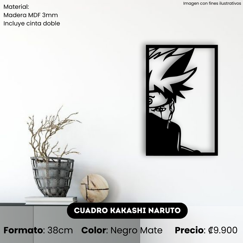 Cuadro Kakashi Naruto – ARCORA