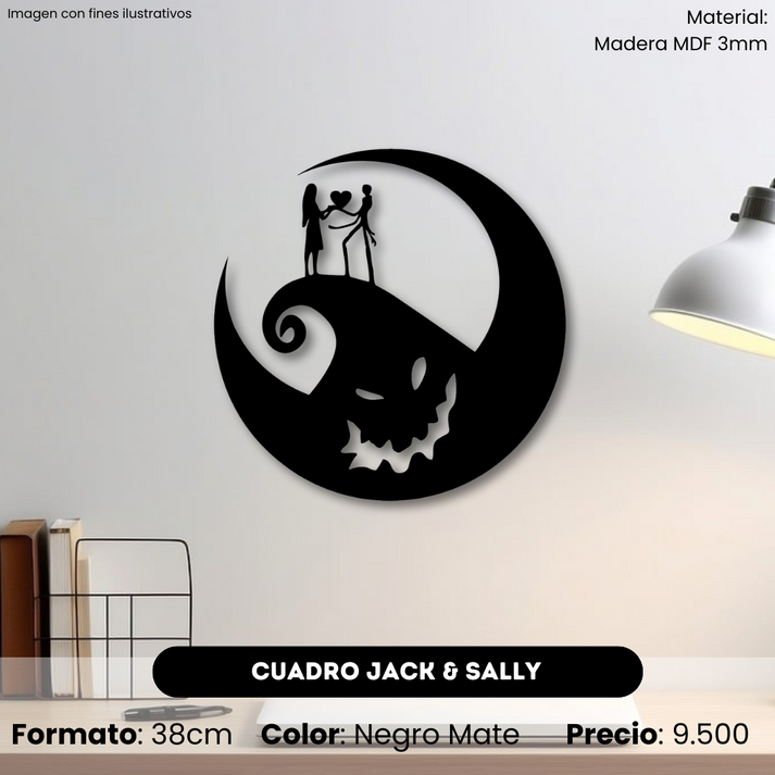 Cuadro Jack & Sally – ARCORA