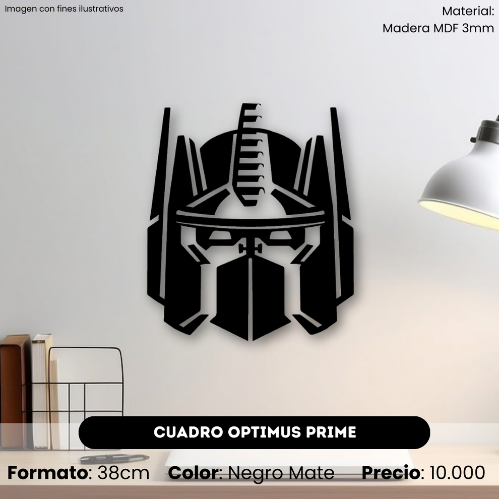 Cuadro Optimus Prime - Transformers – ARCORA