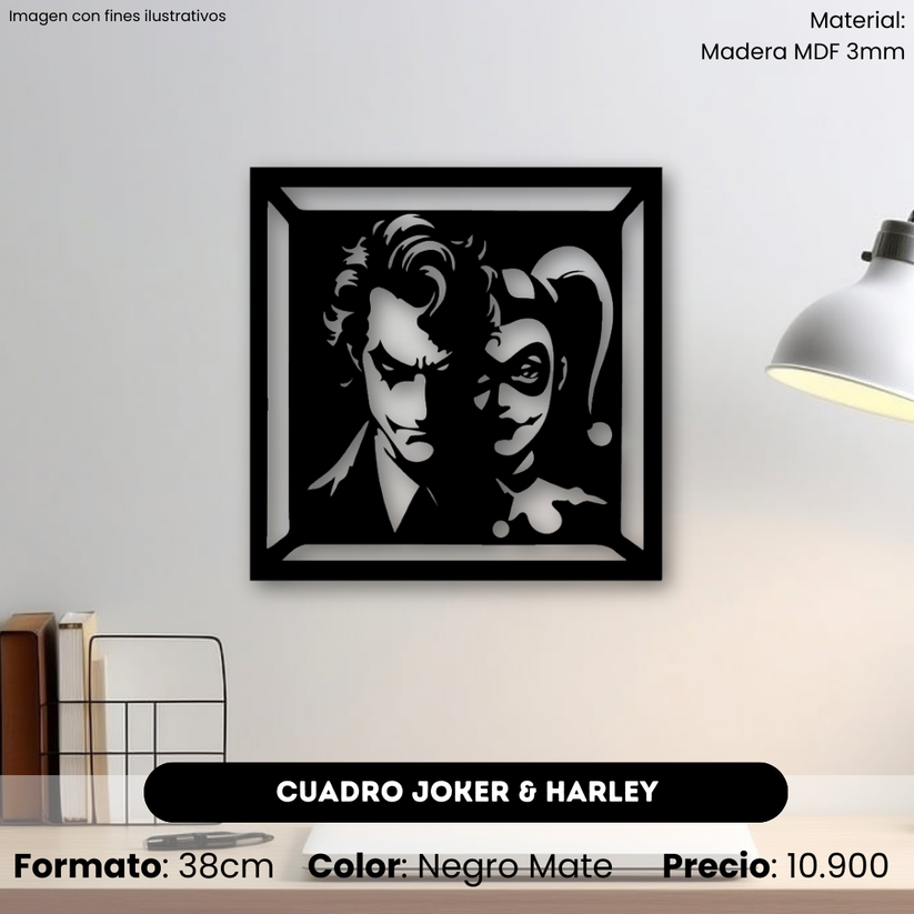 Cuadro Joker & Harley – ARCORA