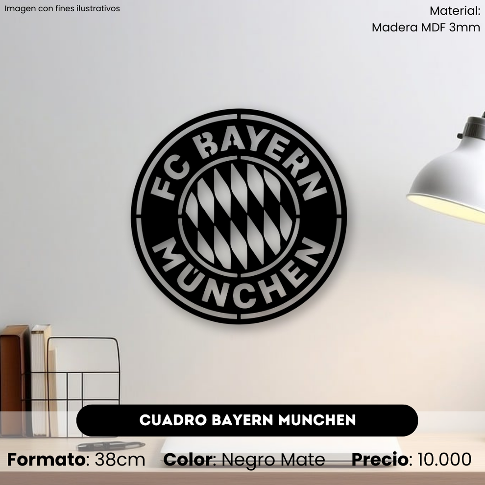 Cuadro Escudo Bayern Munchen – ARCORA