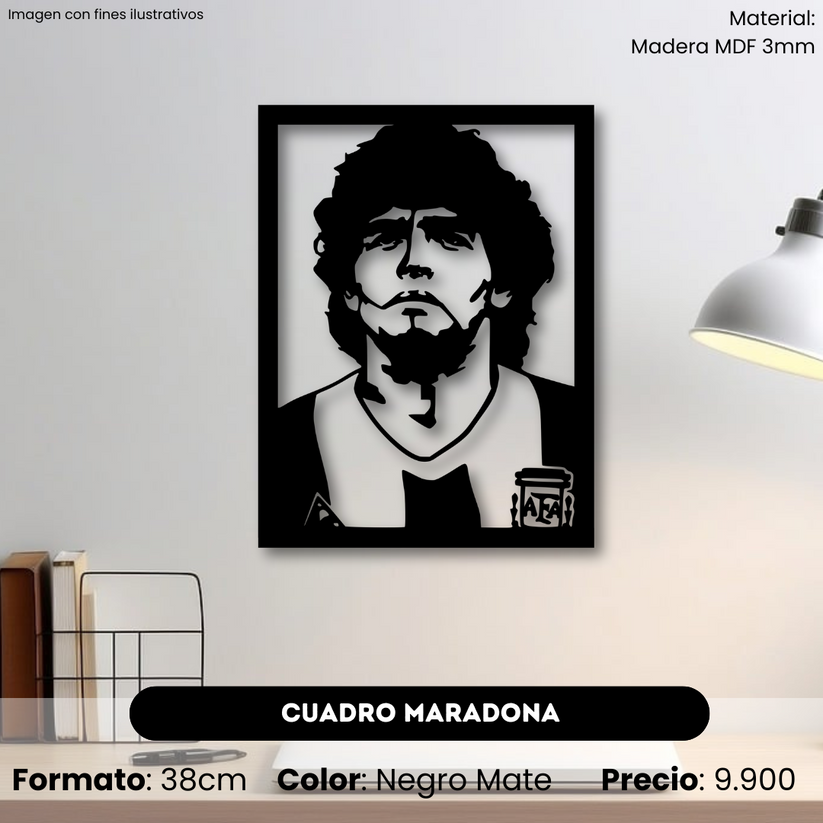 Cuadro Maradona – ARCORA